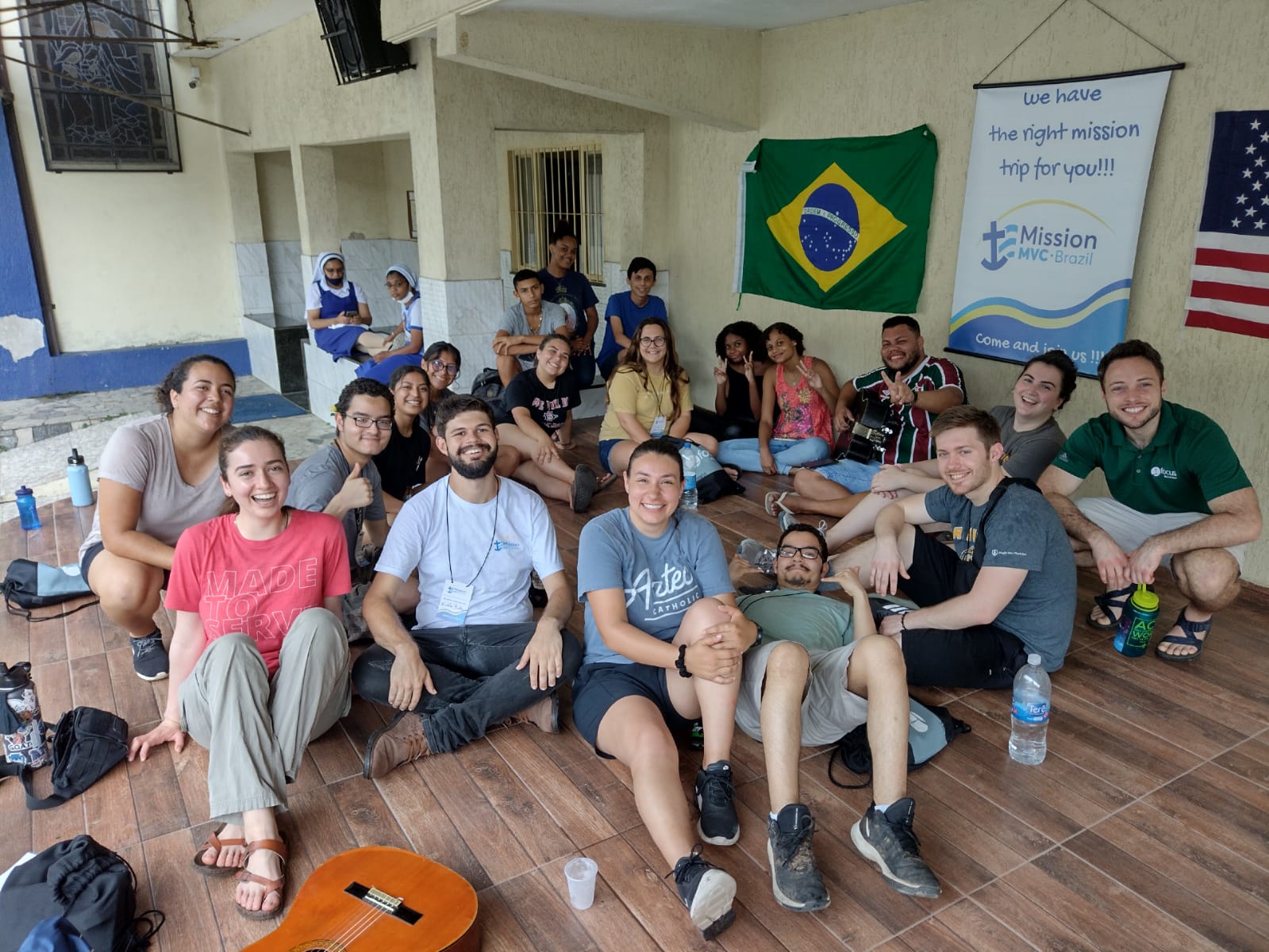 Paróquia de Raiz da Serra recebe jovens missionários do Mission Brazil ...